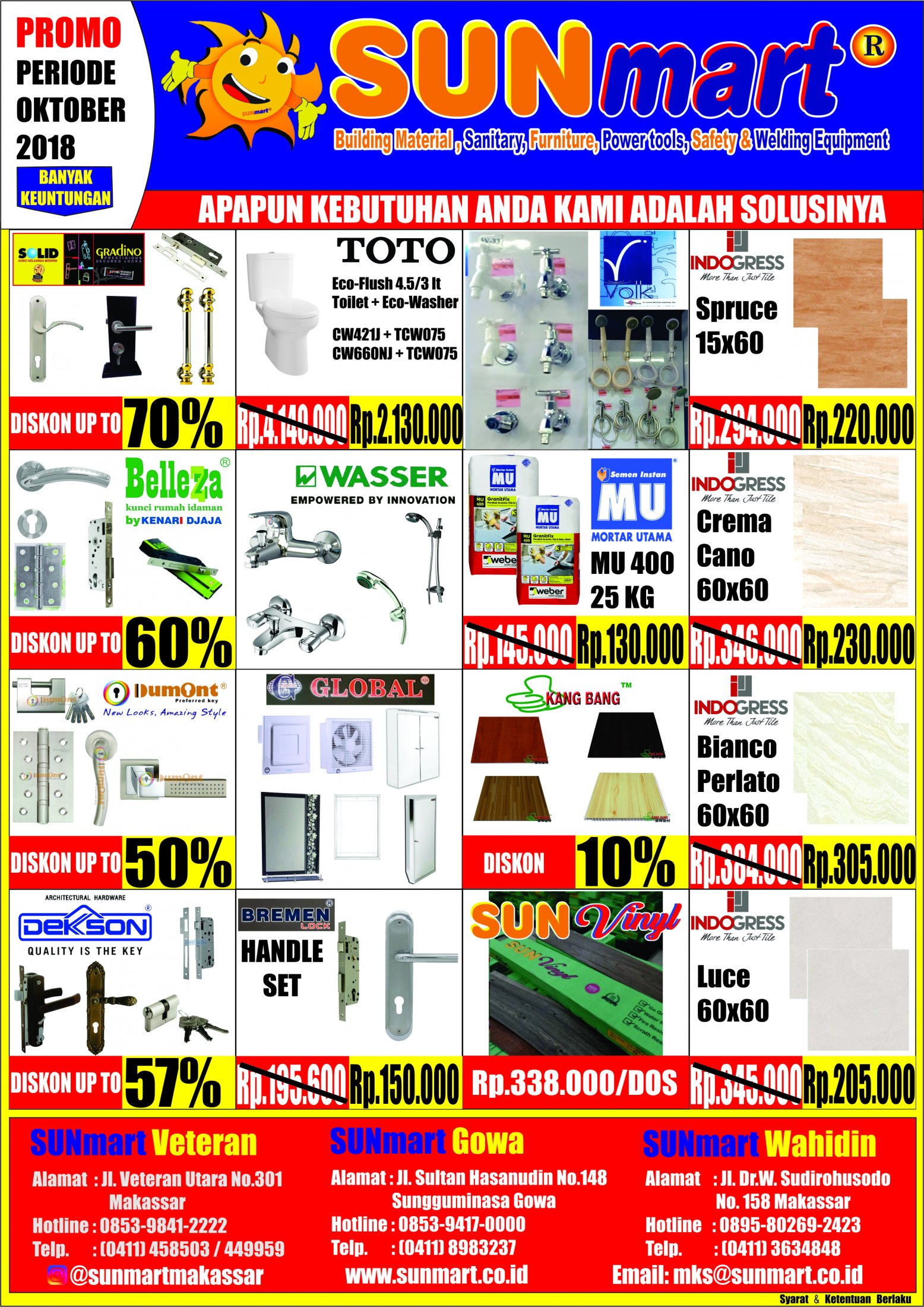 Promo Edisi Oktober 2018 - SUNmart